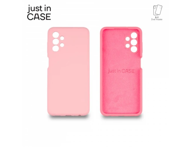 Just In Case MIXPL213PK 2u1 Extra case MIX PLUS paket maski PINK za Galaxy A13