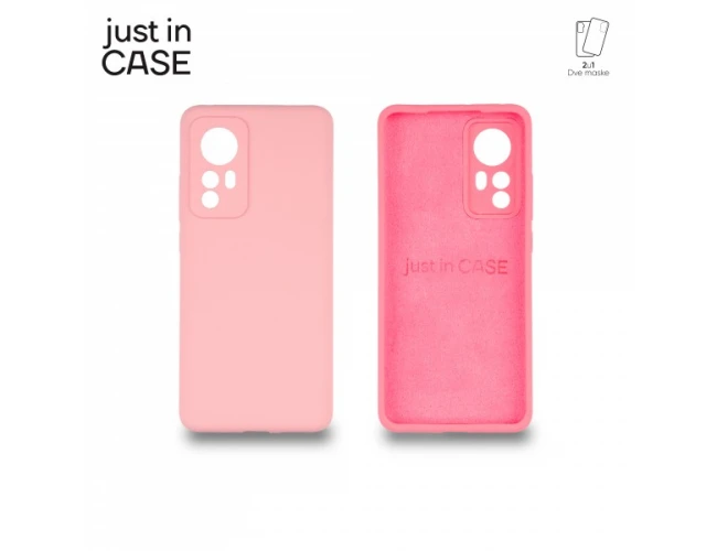 Just In Case MIXPL313PK 2u1 Extra case MIX PLUS paket maski PINK za Xiaomi 12