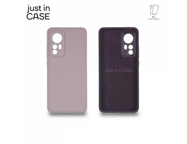 Just In Case MIXPL313BK 2u1 Extra case MIX PLUS paket maski CRNI za Xiaomi 12