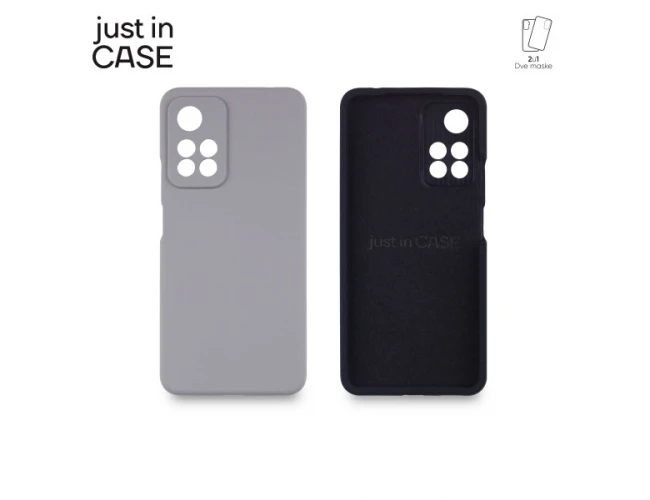 Just In Case MIXPL314BK 2u1 Extra case MIX PLUS paket maski CRNI za Redmi Note 11 Pro + 5G