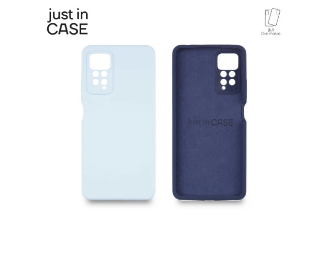 Just In Case MIXPL311BL 2u1 Extra case MIX PLUS paket maski PLAVI za Redmi Note 11 pro