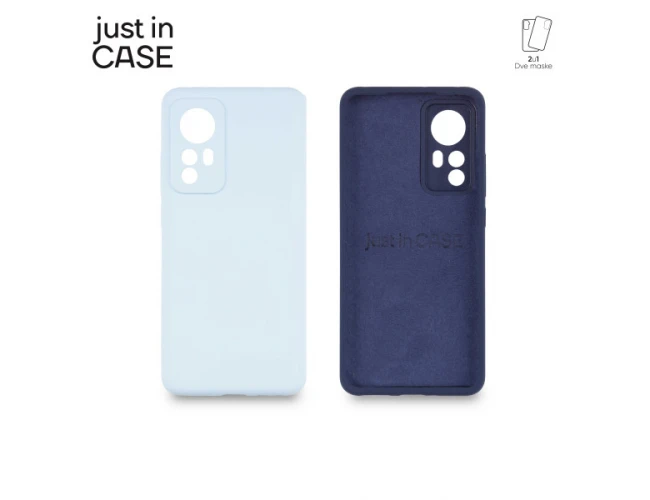 Just In Case MIXPL313BL 2u1 Extra case MIX PLUS paket maski PLAVI za Xiaomi 12