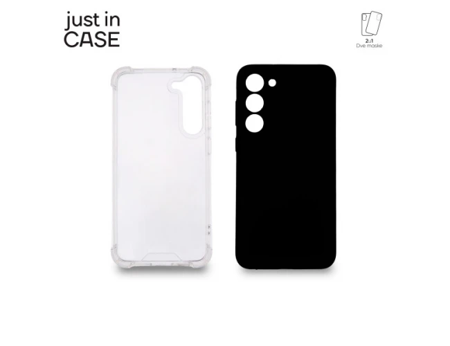 Just In Case MIX217BK 2u1 Extra case MIX paket maski CRNI za Galaxy S23 Plus