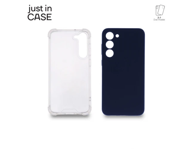 Just In Case MIX217BL 2u1 Extra case MIX paket maski PLAVI za Galaxy S23 Plus