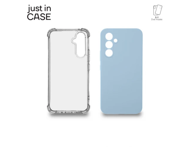Just In Case MIX221LB 2u1 Extra case MIX paket maski maski za telefon SVETLO PLAVI za Galaxy A54 5G