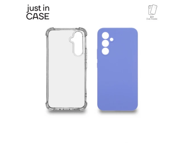 Just In Case MIX221PR 2u1 Extra case MIX paket maski maski za telefon LjUBIČASTI za Galaxy A54 5G