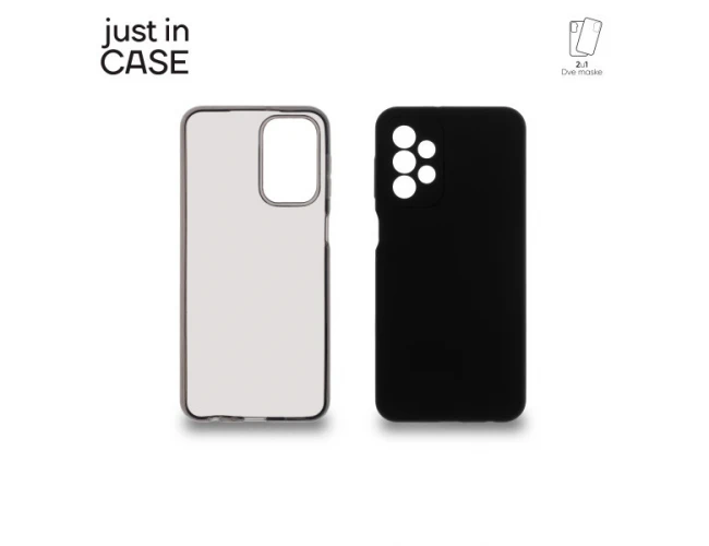 Just In Case MIX222BK 2u1 Extra case MIX paket maski maski za telefon CRNI za Samsung Galaxy A23