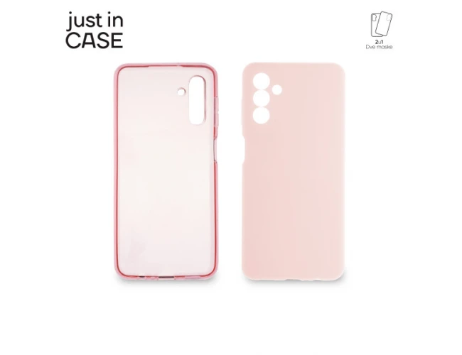 Just In Case MIX214PK 2u1 Extra case MIX paket maski PINK za Galaxy A04s