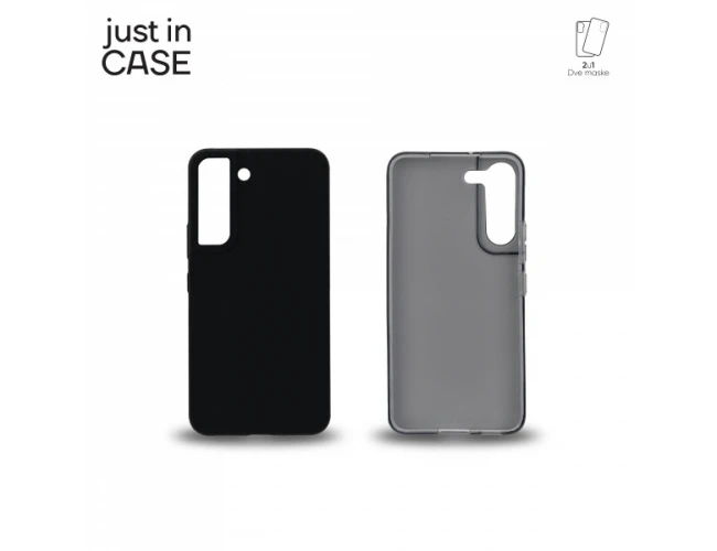 Just In Case MIX205BK 2u1 Extra case MIX paket maski CRNI za Galaxy S22