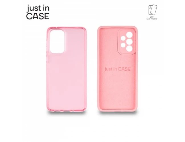 Just In Case MIX209PK 2u1 Extra case MIX paket maski PINK za Galaxy A33 5G