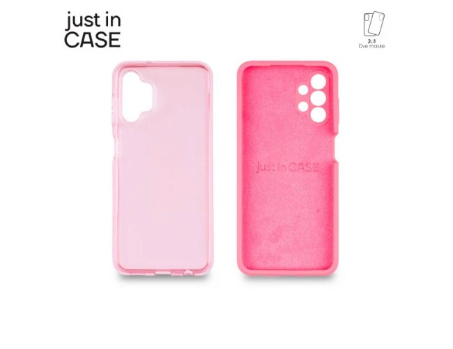 Just In Case MIX213PK 2u1 Extra case MIX paket maski PINK za Galaxy A13