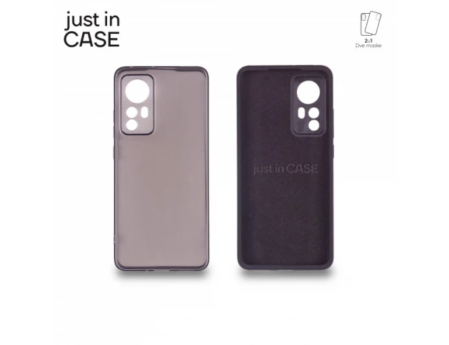 Just In Case MIX313BK 2u1 Extra case MIX paket maski CRNI za Xiaomi 12