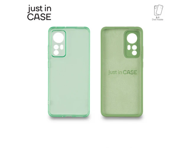 Just In Case MIX313GN 2u1 Extra case MIX paket maski ZELENI za Xiaomi 12