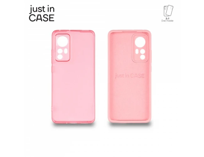 Just In Case MIX313PK 2u1 Extra case MIX paket maski PINK za Xiaomi 12