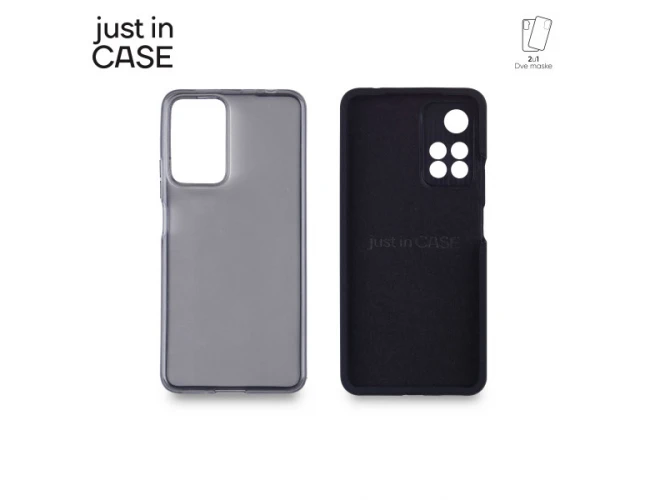 Just In Case MIX314BK 2u1 Extra case MIX paket maski CRNI za Redmi Note 11 Pro + 5G