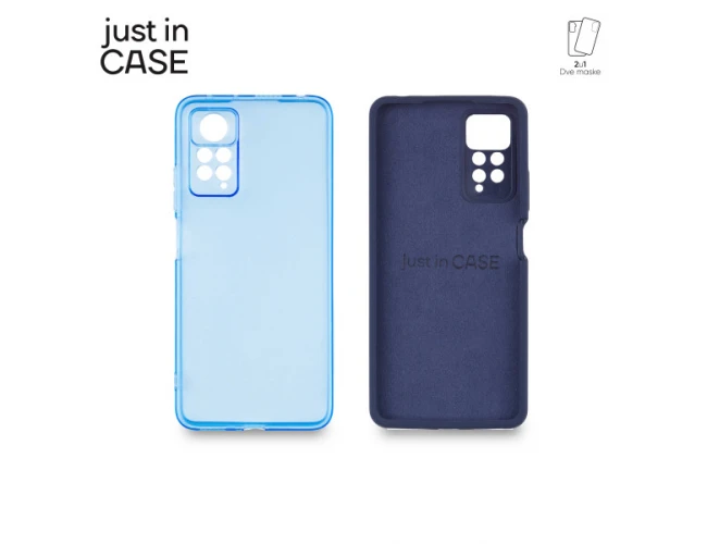 Just In Case MIX311BL 2u1 Extra case MIX paket maski PLAVI za Redmi Note 11 pro