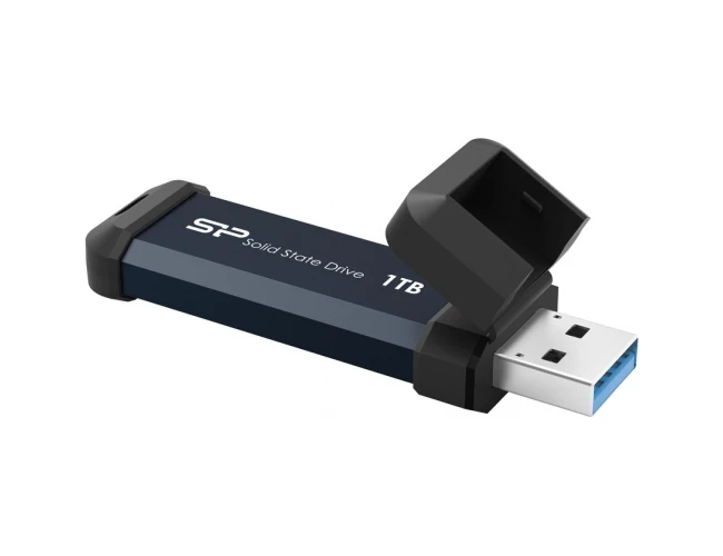 Silicon Power SSD 1TB MS60 (SP001TBUF3S60V1B) USB 3.2 Gen 2 eksterni SSD plavi