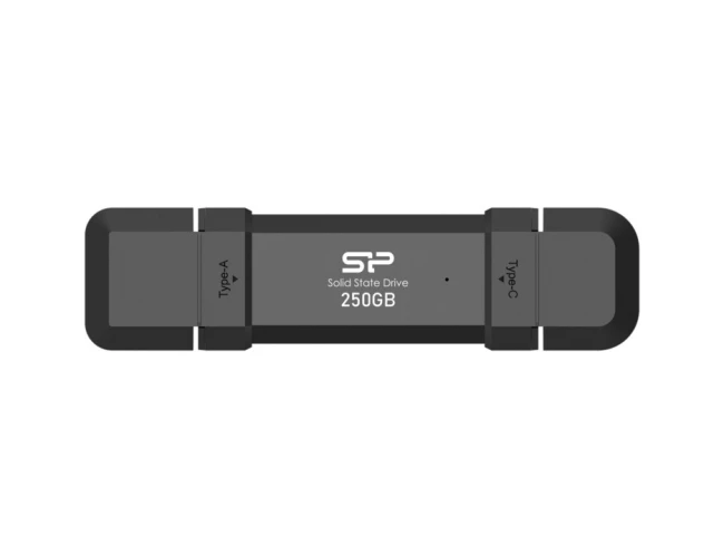 Silicon Power 250GB DS72 (SP250GBUC3S72V1K) USB 3.2 Gen 2 eksterni SSD crni