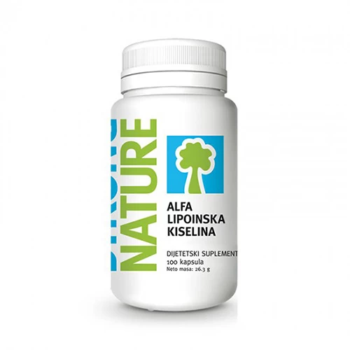 Strong Nature Alfalipoinska kiselina 200mg A100