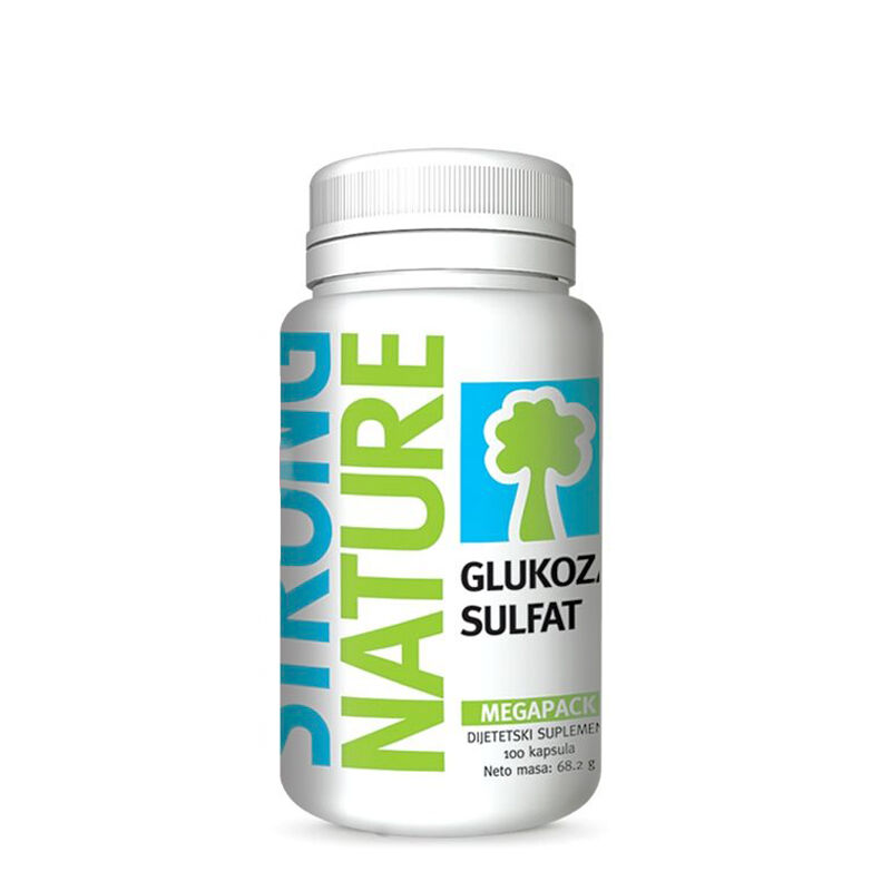 Strong Nature Glukozamin Sulfat 100x500mg