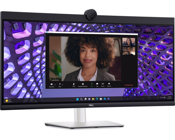 DELL 34.1 inch P3424WEB WQHD Video konferencijski zakrivljeni IPS monitor