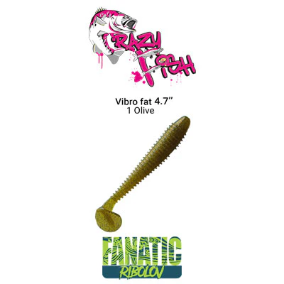 Vibro Fat 4.7"-120mm Crazy Fish