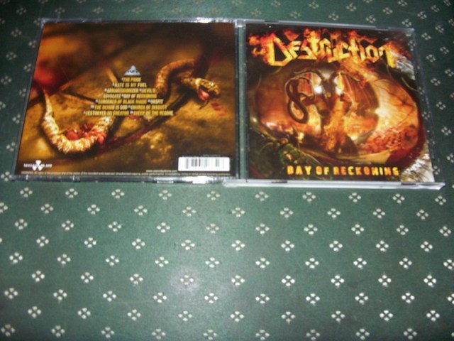 Destruction ‎– Day Of Reckoning CD Nuclear Blast Mexico