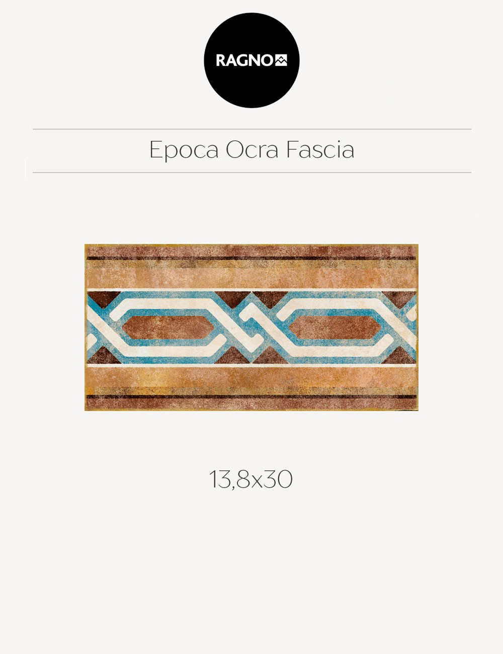 RAGNO EPOCA OCRA FASCIA R03R 13.8X30