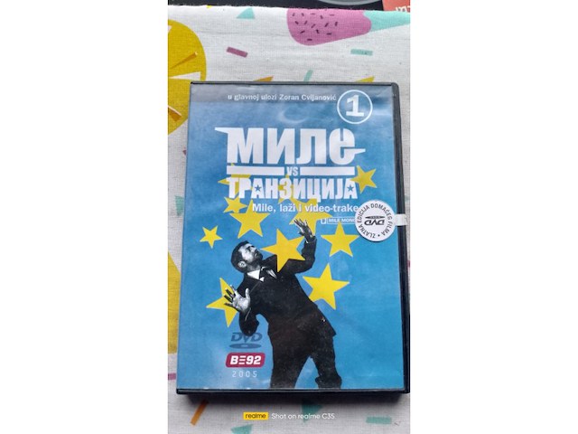 DVD ZORAN CVIJANOVIC - MILE VS TRANZICIJA