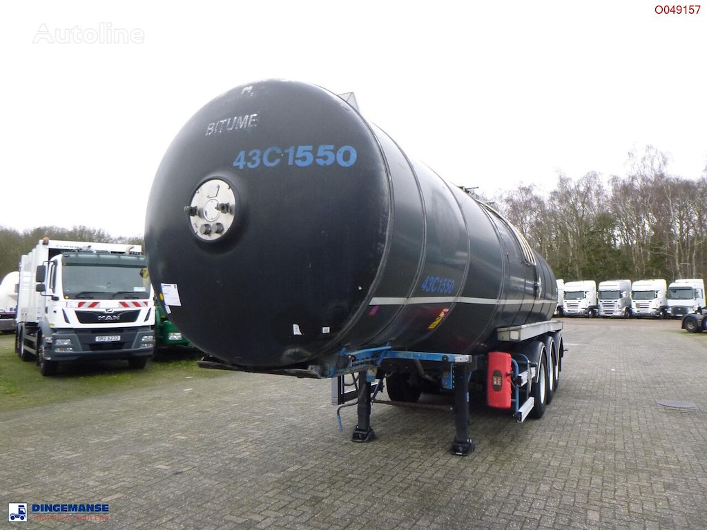 Magyar Bitumen tank inox 30 m3 / 1 comp / ADR 26/04/2024 cisterna za bitumen