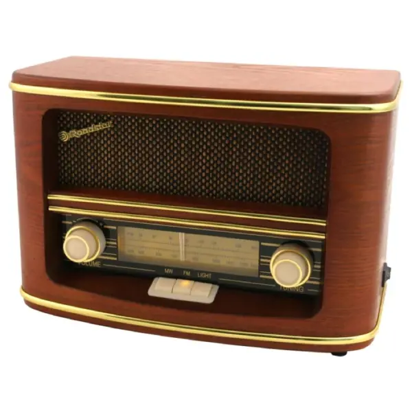 ROADSTAR Retro radio sa drvenim kućištem RSHRA1500