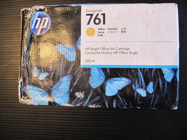 HP kertridž No.761 Yellow 400ml (CM992A)