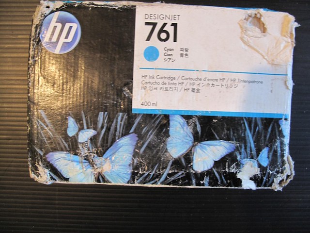 HP kertridž No.761 Cyan 400ml (CM994A)