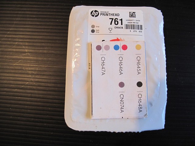 HP PrintHead No.761 Gray/Dark Gray (CH647A)