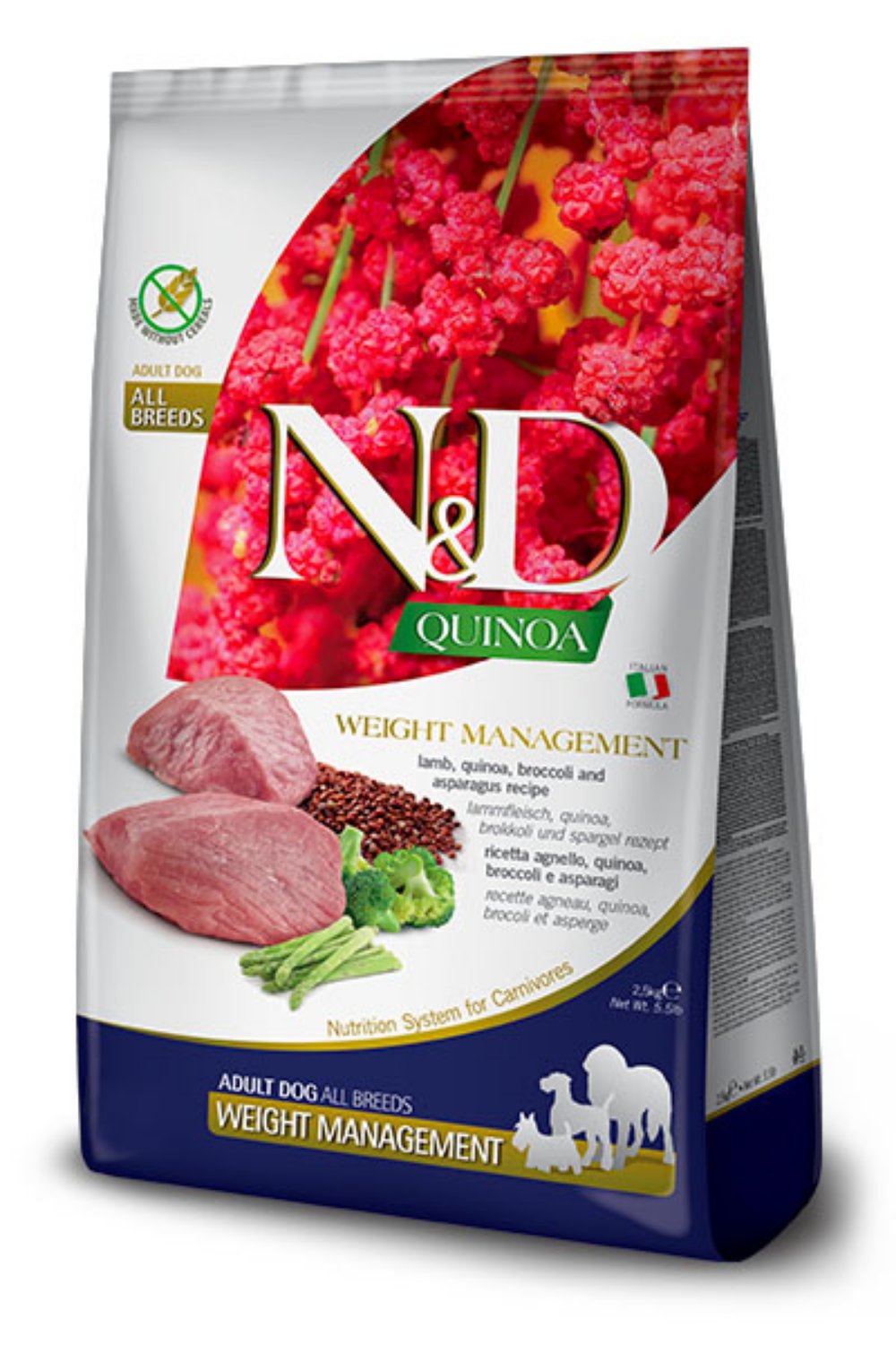 N&D Quinoa Weight Management Lamb&Asparagus