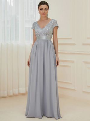 Elegantna siva haljina 150A