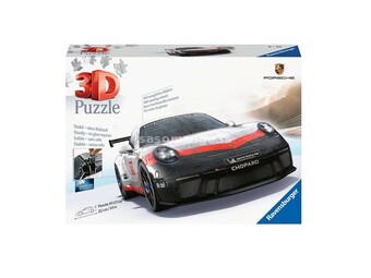 Ravensburger 3D puzzle (slagalice) - Porsche GT3 Cup, crne boje