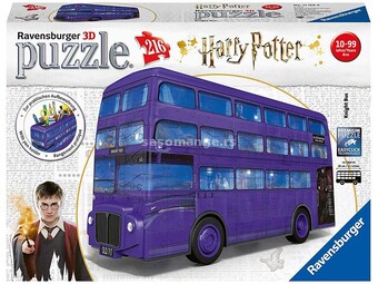 Ravensburger 3D puzzle (slagalice) - London bus Harry Poter