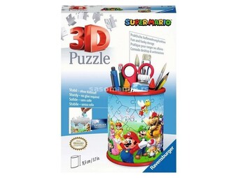 Ravensburger 3D puzzle (slagalice) - Kutija za olovke sa dizajnom Super mario