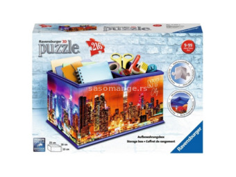Ravensburger 3D puzzle (slagalice) - Kutija za sminku sa slikom Njujorka