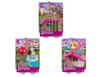 Barbie nameštaj sa ljubimcem- Kuca I stoni fudbal