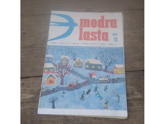 CASOPIS MODRA LASTA