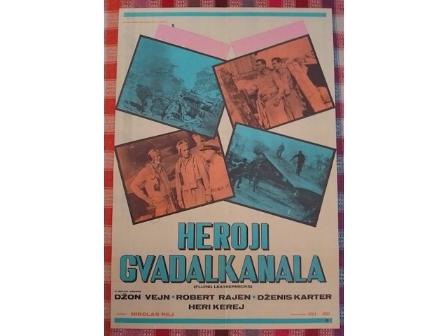 plakat HEROJI GVADALKANALA (John Wayne)