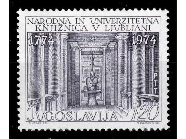 BA-UNIVERZITETSKA BIBLIOTEKA LJUBLJANA 1974