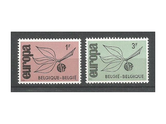 Belgija 1965. EVROPA CEPT cista serija