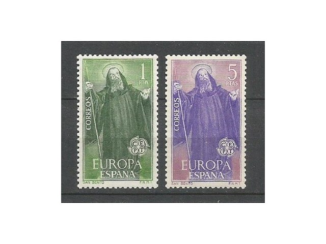 Spanija 1965. EVROPA CEPT cista serija