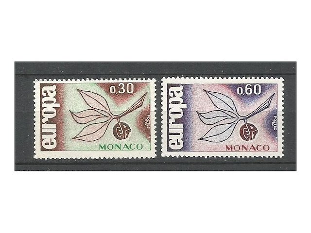 Monako 1965. EVROPA CEPT cista serija