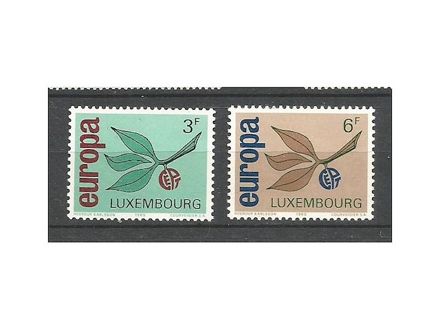 Luksemburg 1965. EVROPA CEPT cista serija
