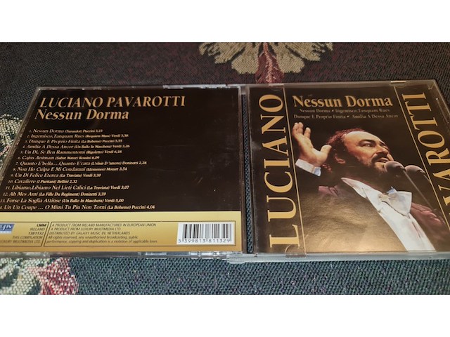 Luciano Pavarotti - Nessun Dorma , ORIGINAL