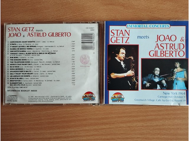 Stan Getz meets Joao/Astrud Gilberto - New York 1964